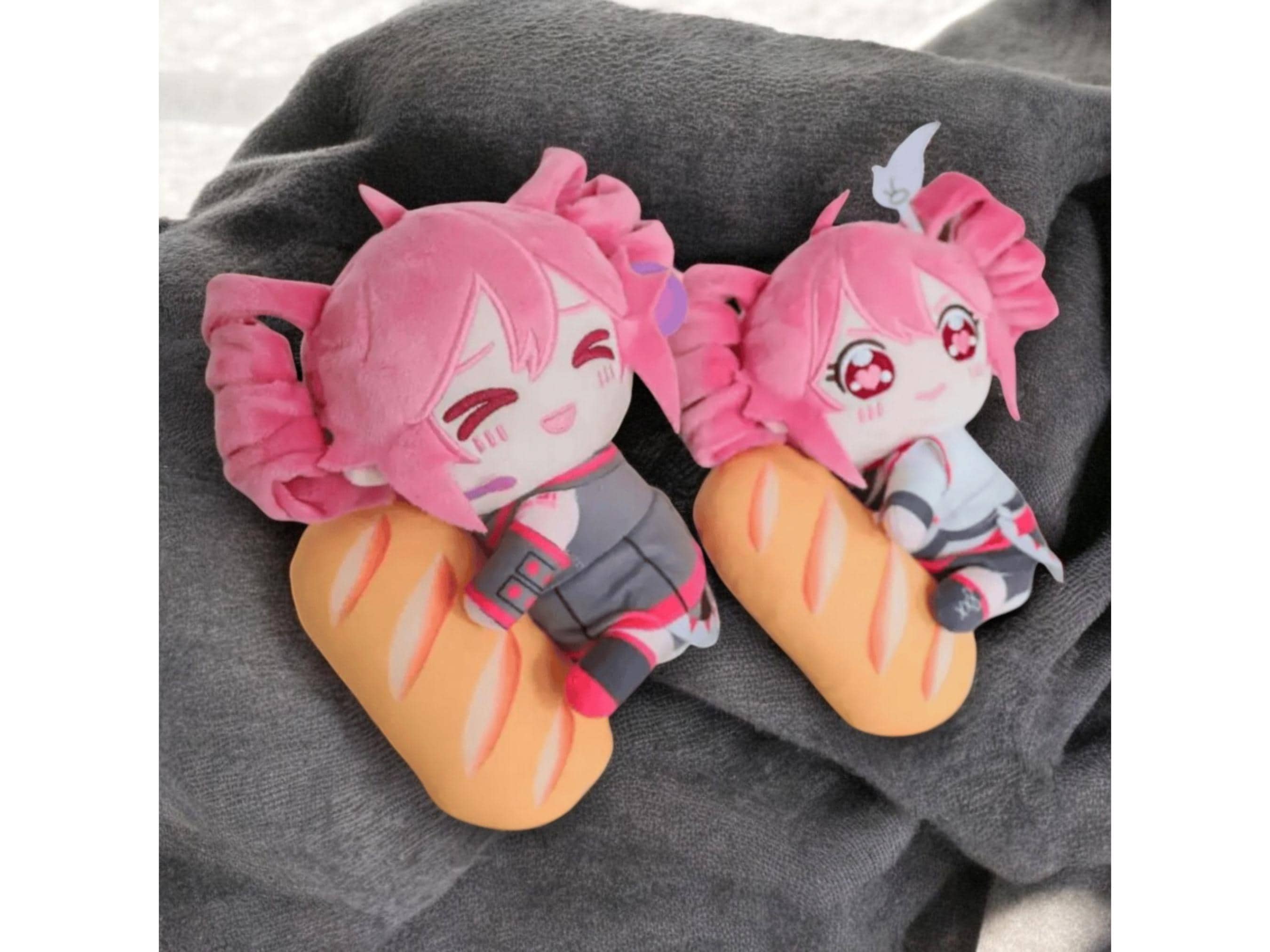 Kasane Teto Plush, French Bread Teto Plush, Kawaii Anime Doll, Kids ...