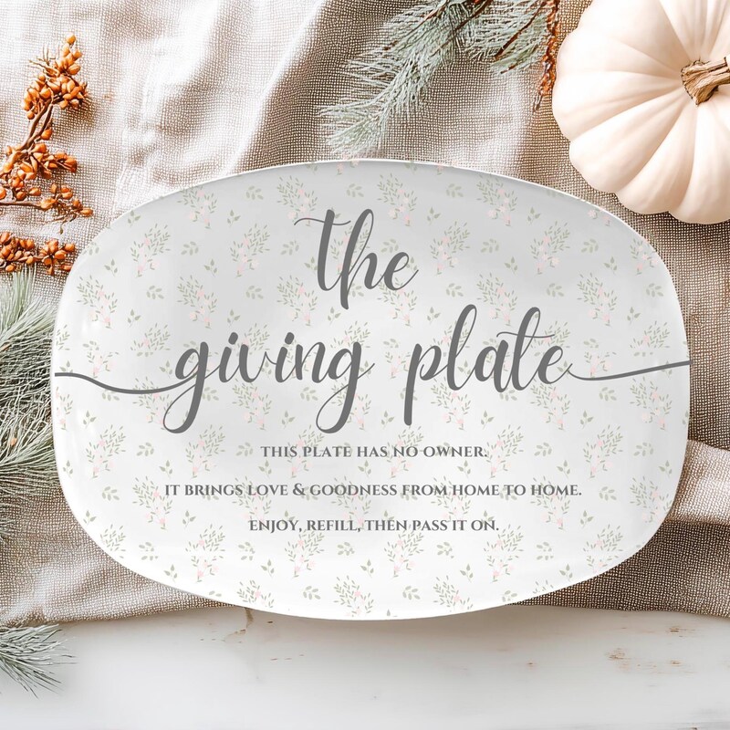 Giving Plate - Etsy