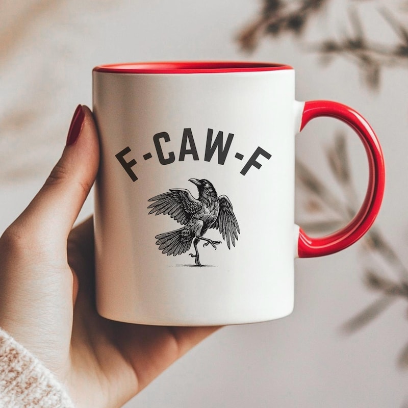 F Caw F Coffee Cup - Etsy