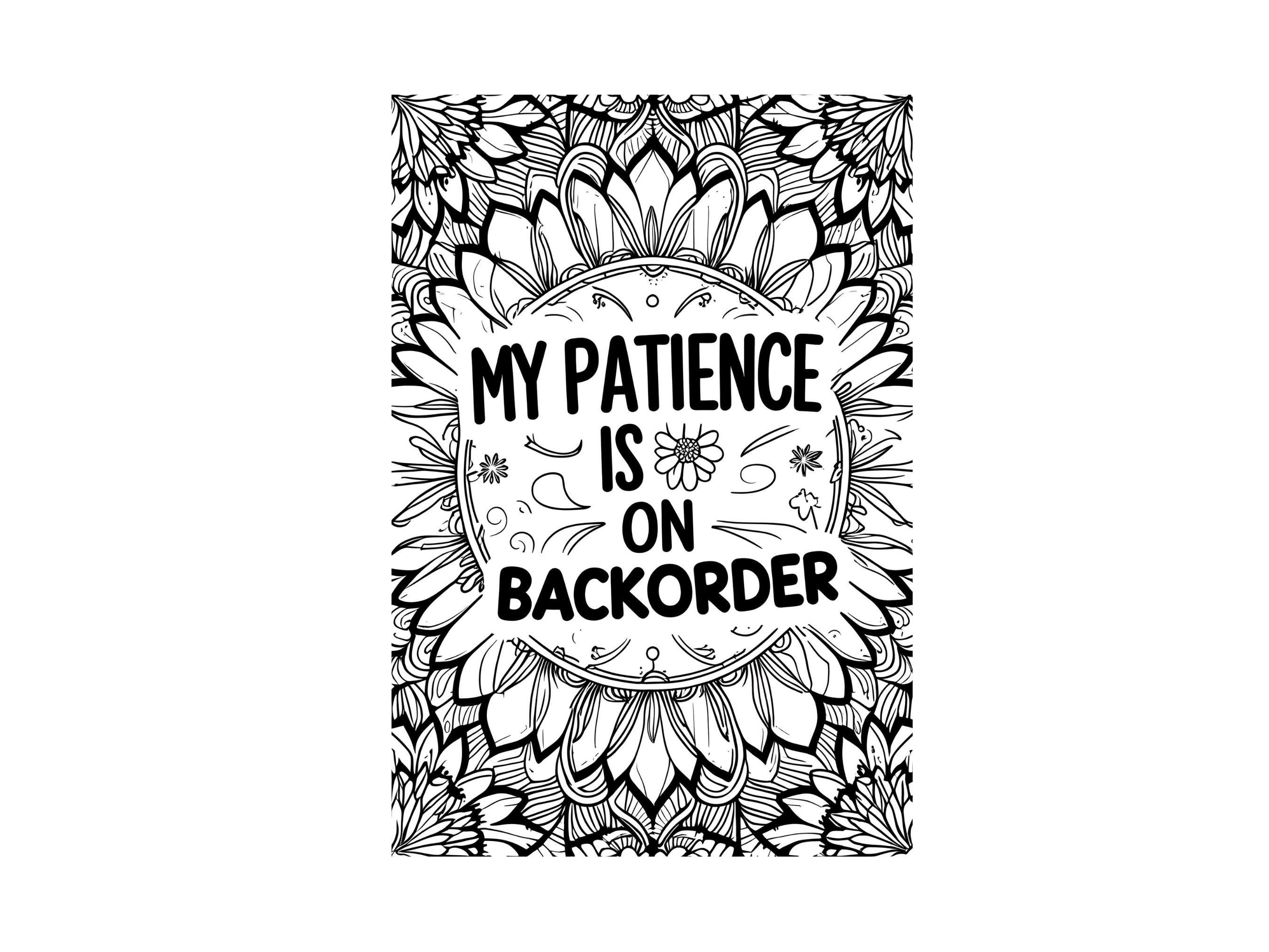 Snarky Adult Coloring Pages | Funny Printable Bundle | Everyday Humor ...