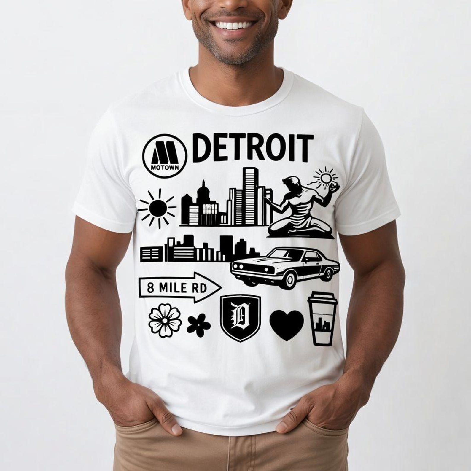 Detroit ~ Digital Download File PNG - Etsy