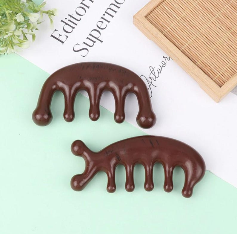 Anti-static Plastic Scalp Massage Comb – Meridian Brush for Head ...