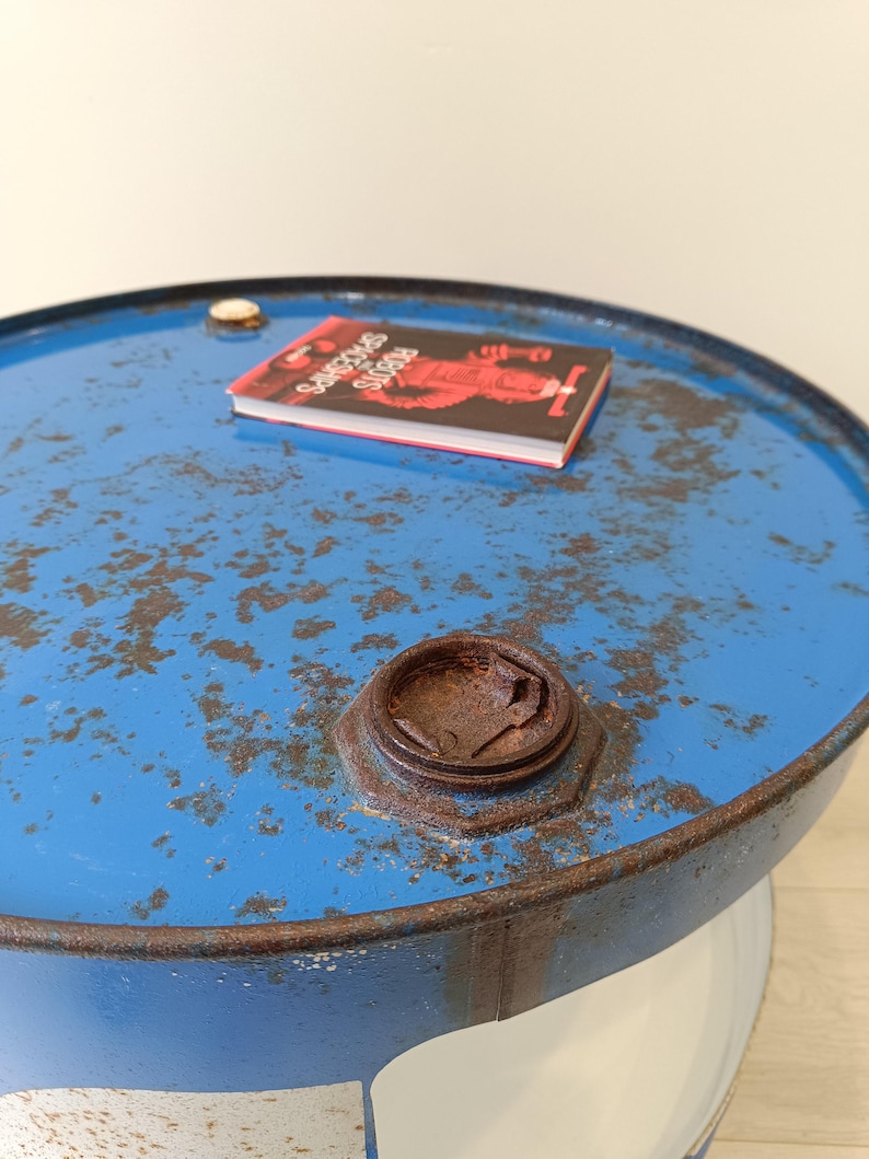 Upcycled Industrial Storage – Unique Piece Made From Metal Barrels ...