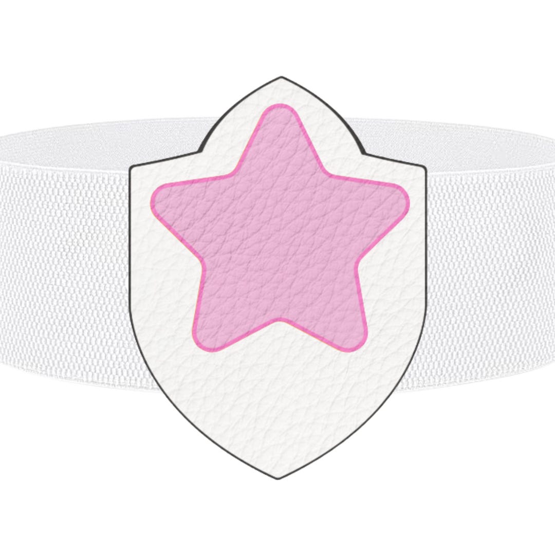 Rainbow Brite Tickled Pink Costume | Belt or Vegan Leather Applique ...