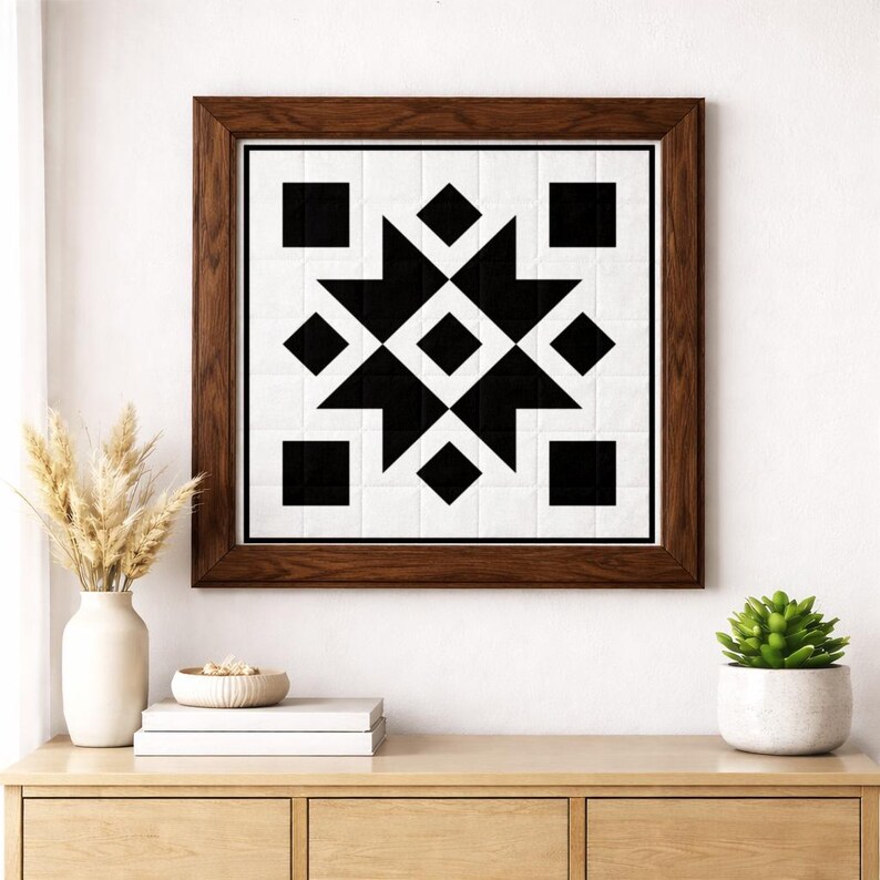 8 Point Star FPP Quilt Block Pattern | Beginner Friendly Star EPP ...