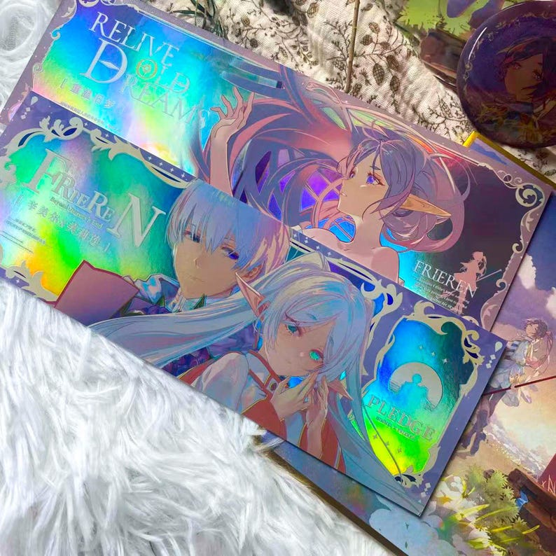 Frieren: Beyond Journey's End Fan Merch Complete Set -"reunion With Old ...