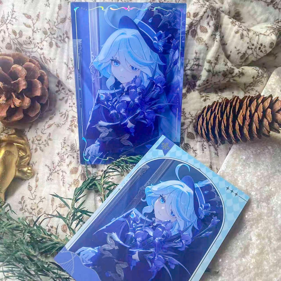 Genshin Impact Furina Hydro Archon Laser Acrylic Ornament Fan-made ...
