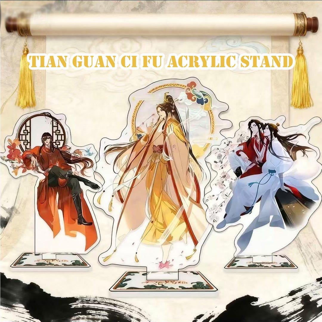 TGCF Xie Lian Hua Cheng Acrylic Stand With Shrine Scene BL Donghua ...