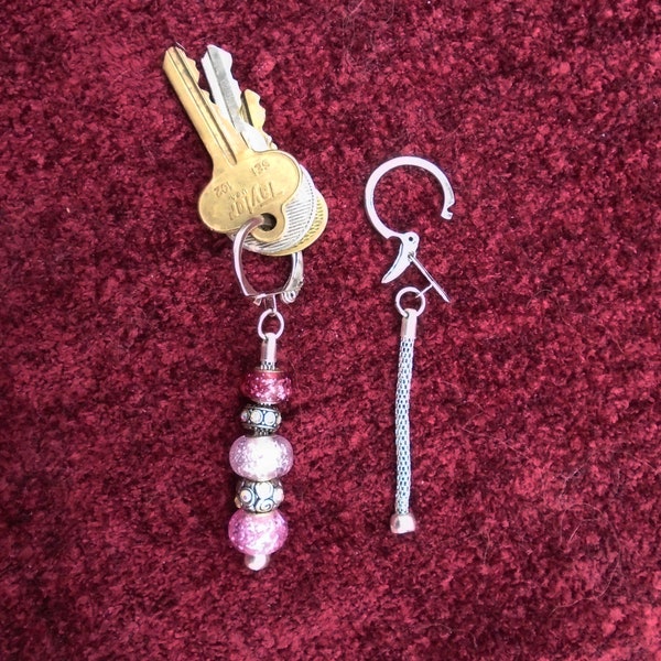 Beaded Keychain - Etsy