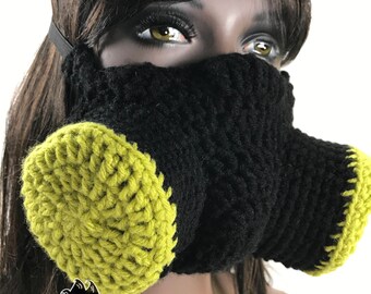 Crochet Gas Mask - Etsy