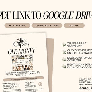 Old Money Aesthetic Sticker Pack | 45 Luxury Lifestyle Pngs | Vintage ...