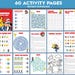 Pokemon Activity Pages | Preschool Workbook Set Bundle | Pokemon ...