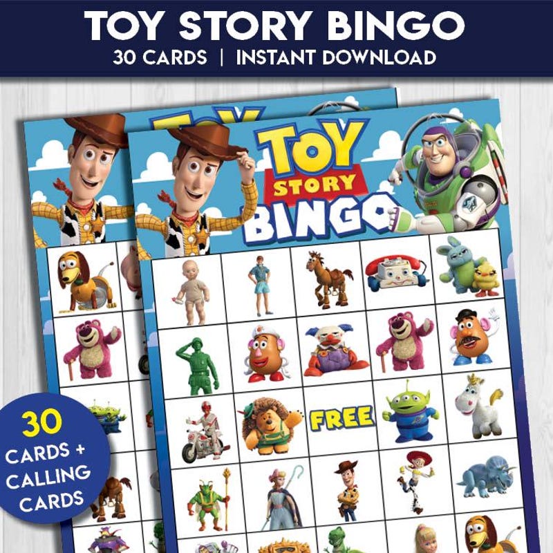 In Woody Toy Story Game - Etsy