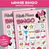 Minnie Mouse 20 Cards Instant Download, Printable Minnie Mouse Bingo ...