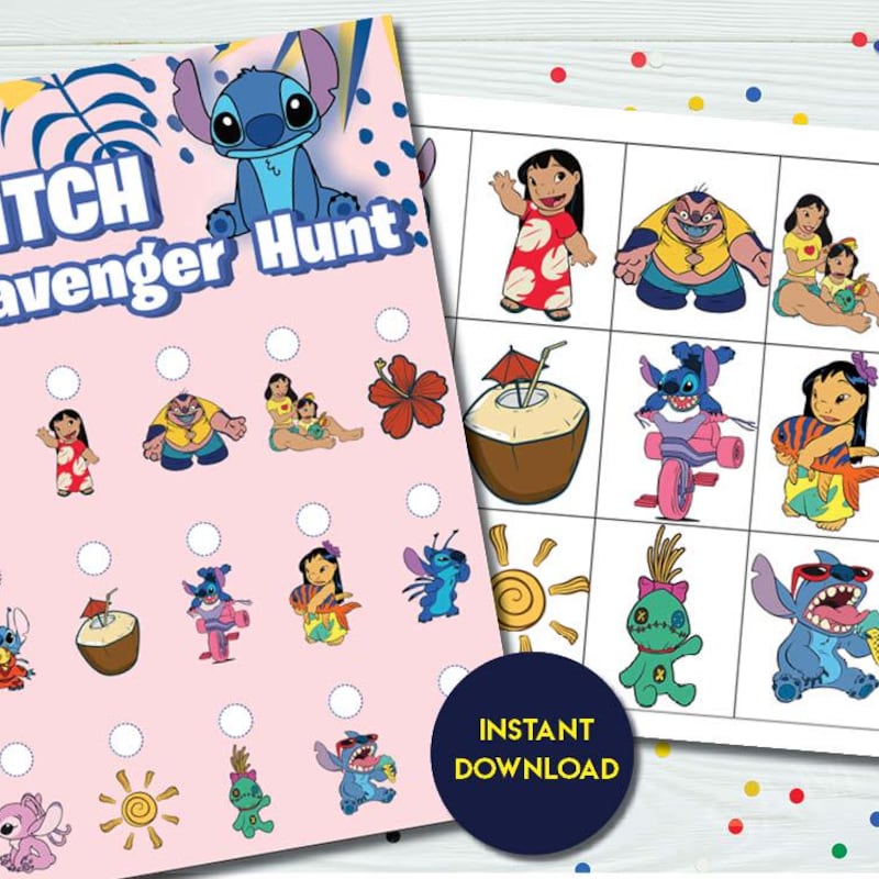 Stitch Party Games - Etsy