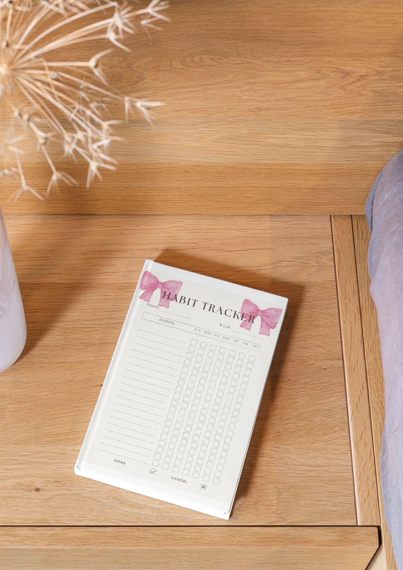 Minimalist Habit Tracker (printable) | Daily Routine Tracker | Self ...