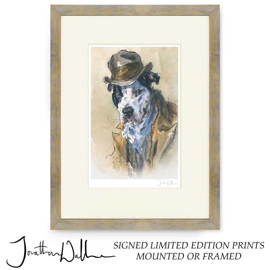 The Geezer - Signed Giclée Art Print - Limited Edition Gift - Available ...