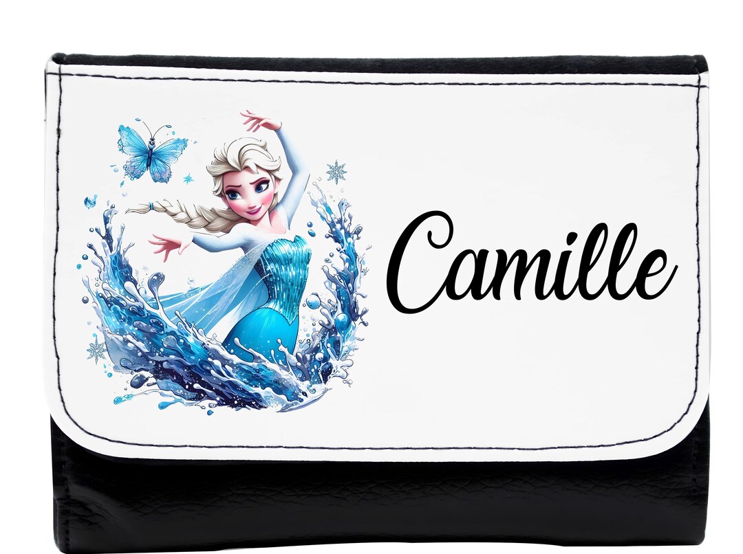 Personalized Elsa Frozen Wallet/coin Purse/gift for Birthday or ...