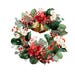 Christmas Winter Wreath Clipart: Festive Holiday Decorations, Decor ...