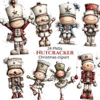 Santa Clipart Collection,christmas Clipart Collection,collection Santa ...