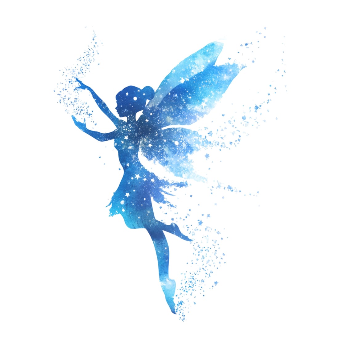 Abstract Fairy Clipart: Dusting Fairy Png Graphics (digital Download ...