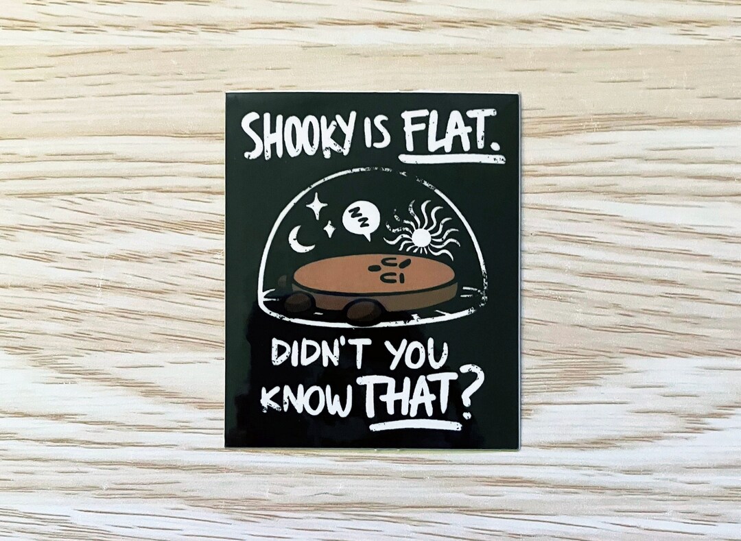 Vinyl Shooky Sticker - Etsy
