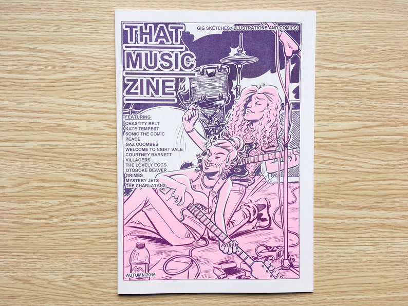 That Music Zine Autumn 2016 - Etsy