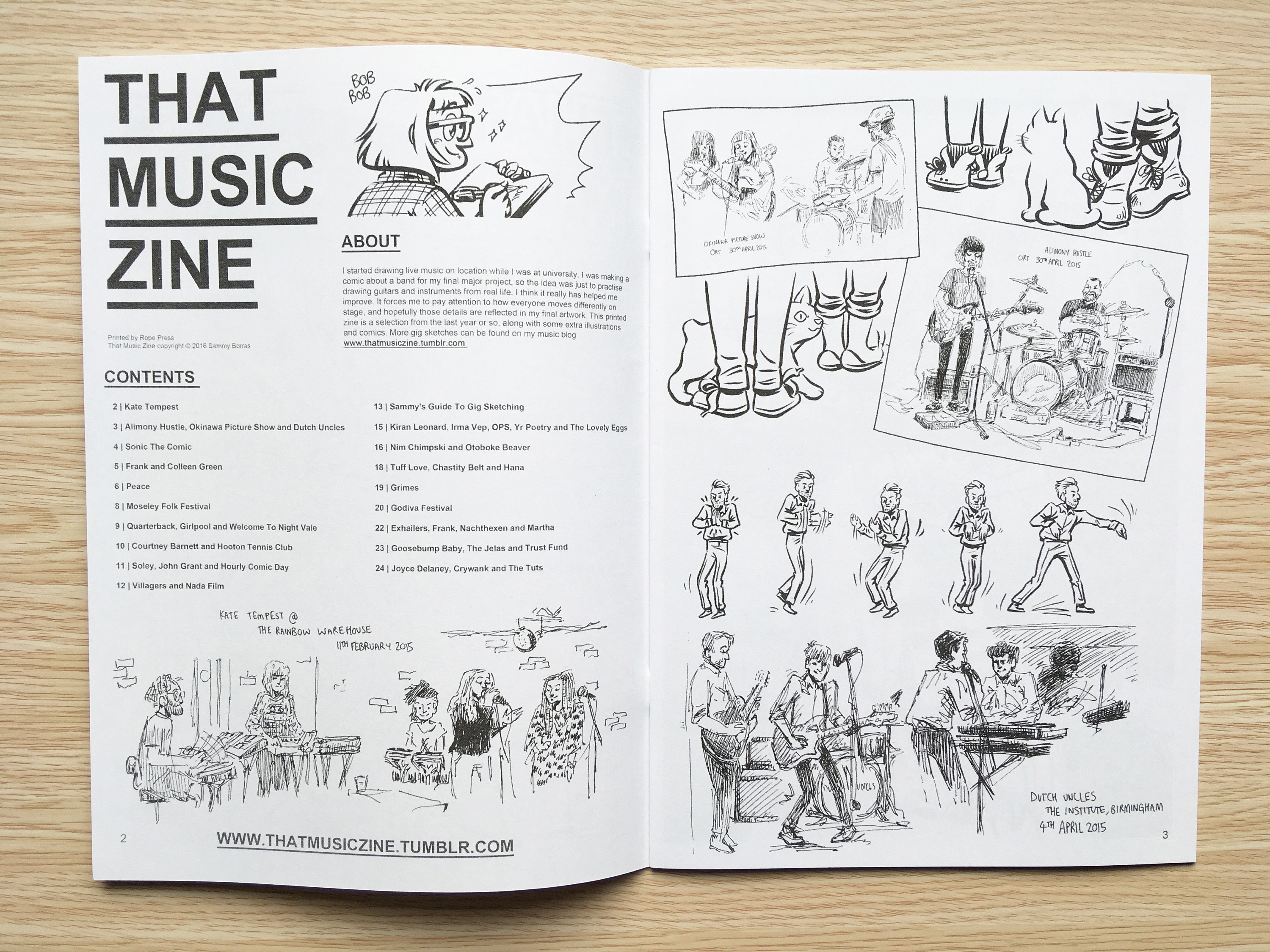 That Music Zine Autumn 2016 | Etsy