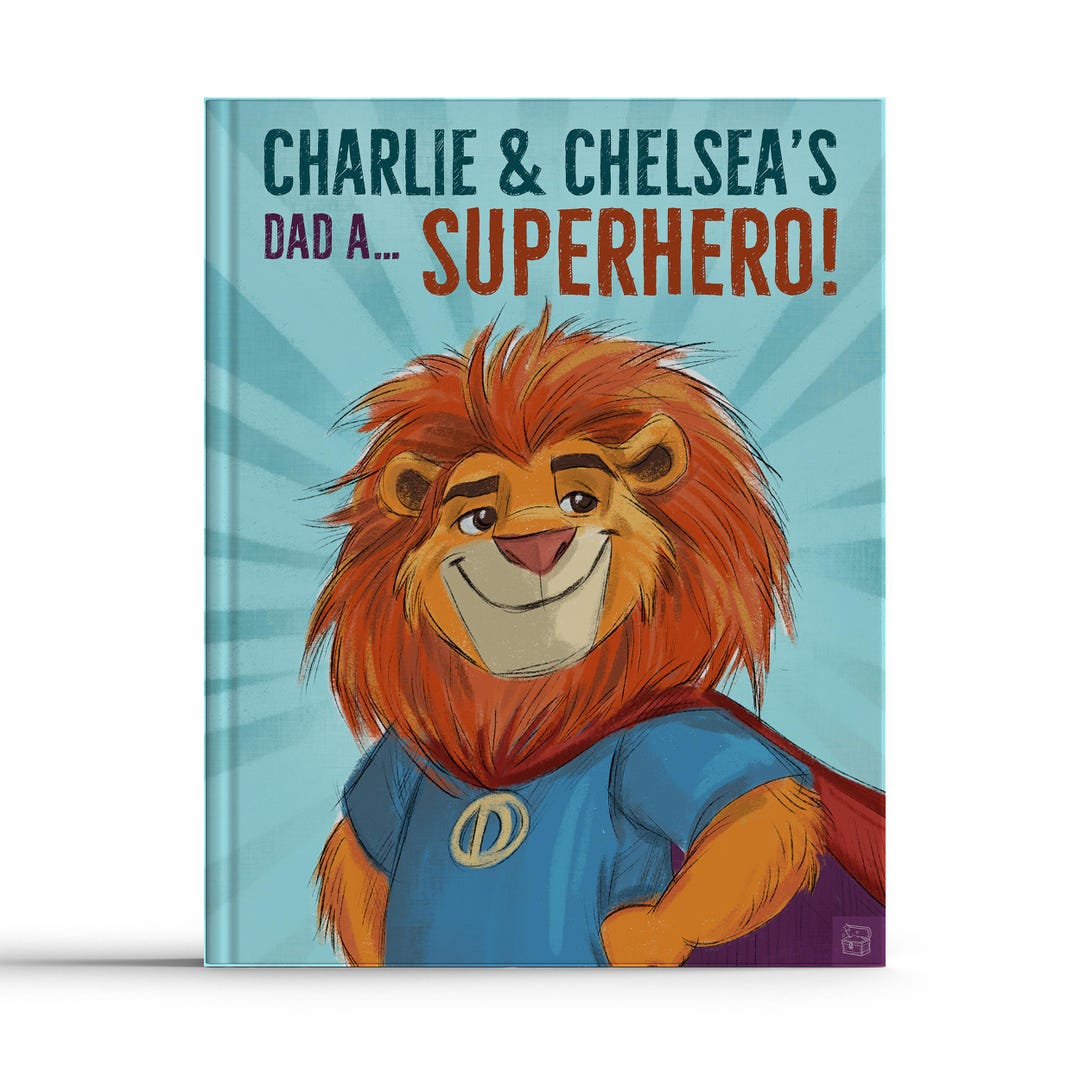 Best Personalized Book for Dad, Custom Father’s Day Gift, Keepsake ...