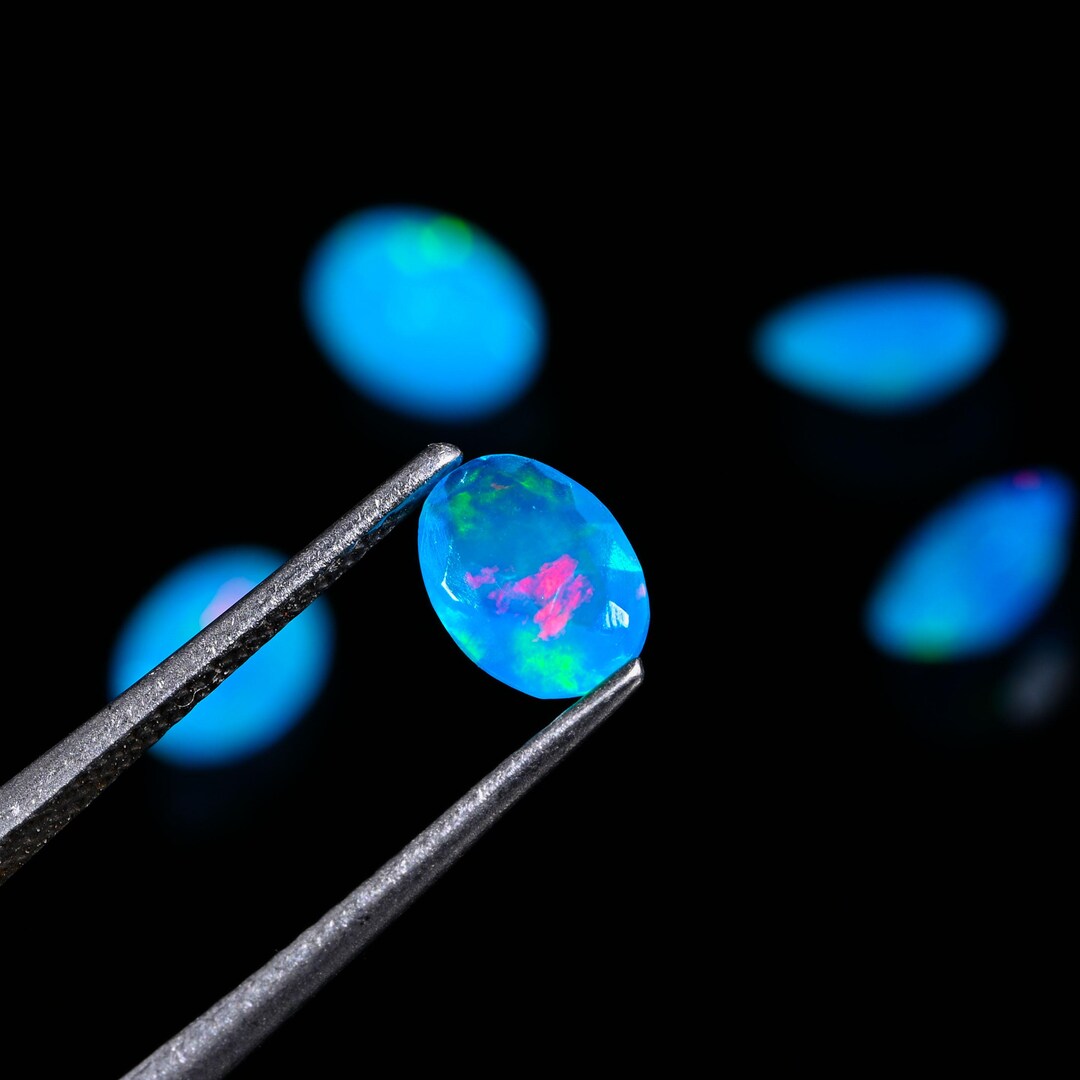 AAA Grade Loop Clean Natural Ethiopian Opal Oval Shape Cut Stone ...