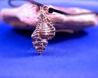 Handmade PMC Lace Murex Shell Pendant Necklace .999 Fine | Etsy