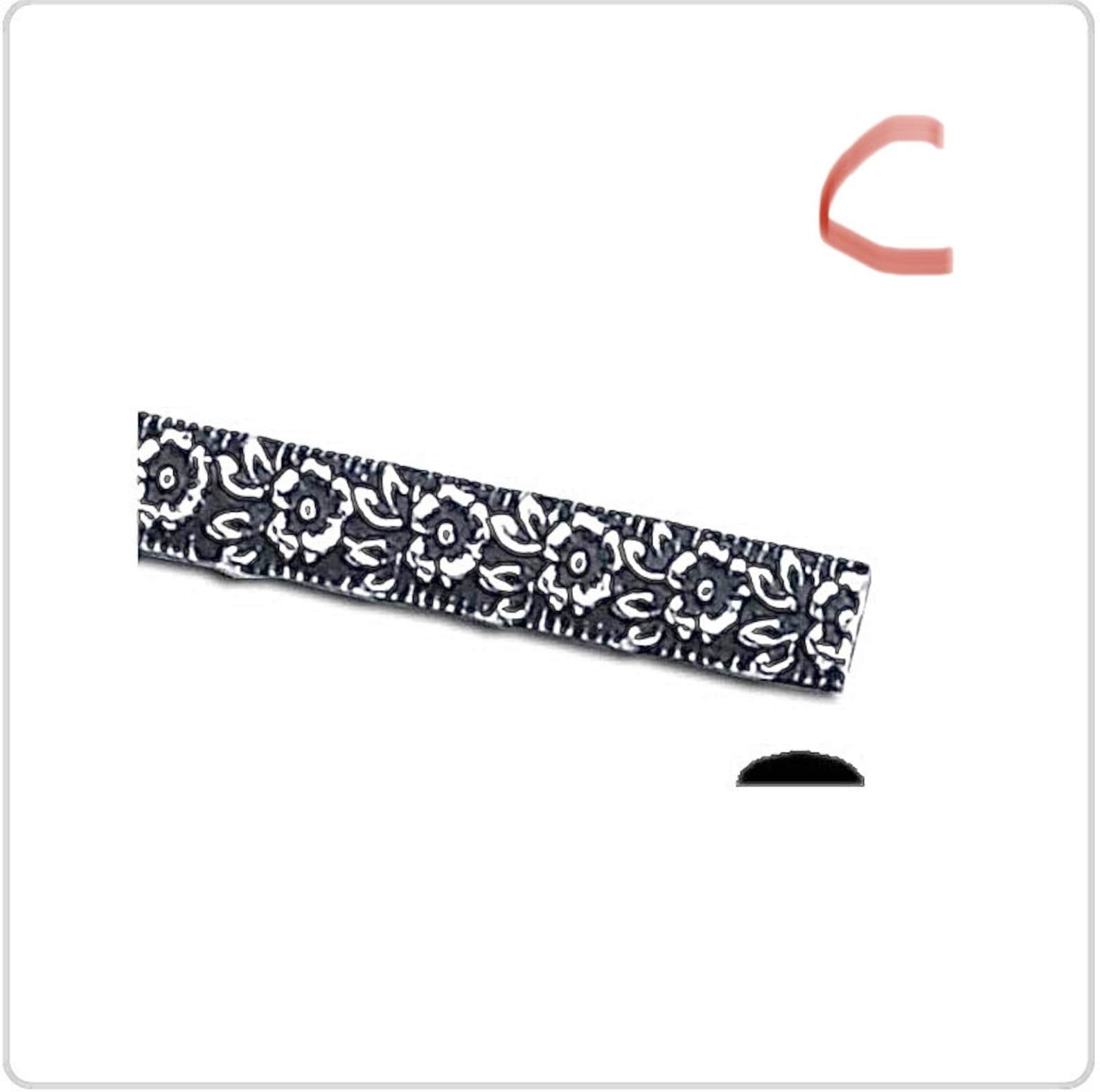 Sterling Silver Band Rings Patterned Affordable 1 2 or 3 Handmade Size ...