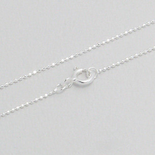 22 24 Inch Sterling Silver Chain - Etsy