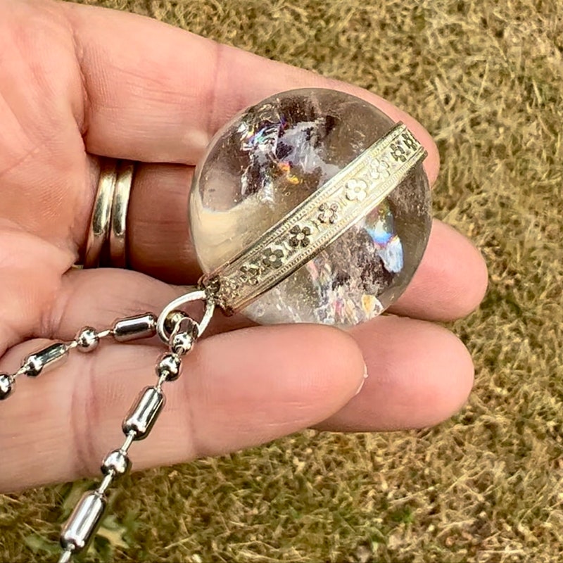 Crystal Ball Jewelry - Etsy