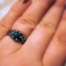 Deep Blue Diamond .80ct Round Brilliant Fancy Color Unisex Sterling ...