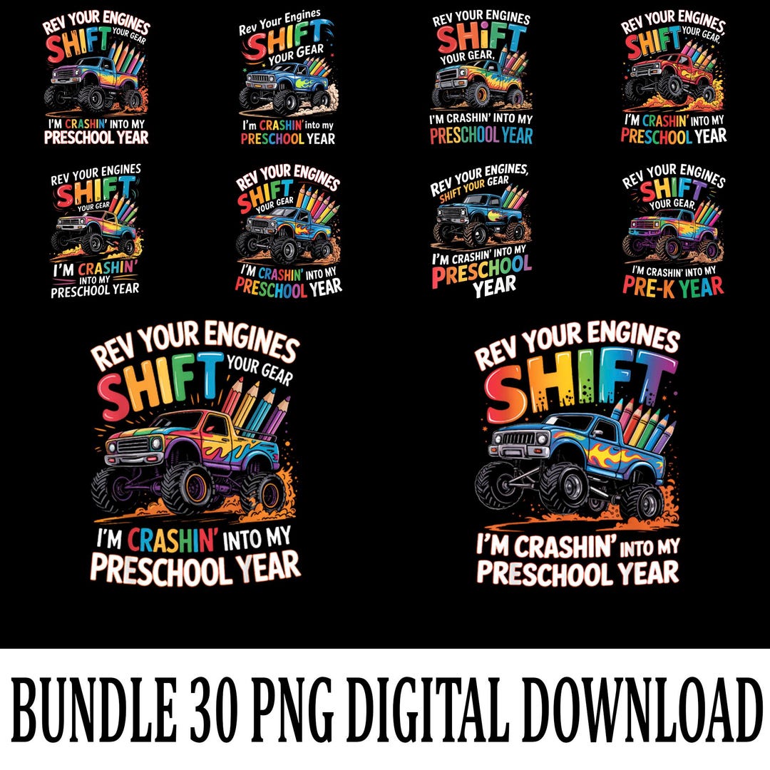 Rev Your Engines Pre-k PNG, Funny Back to School Car Theme Clipart ...