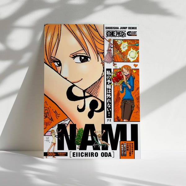 Nami One Piece Fanart Sus - Etsy Canada
