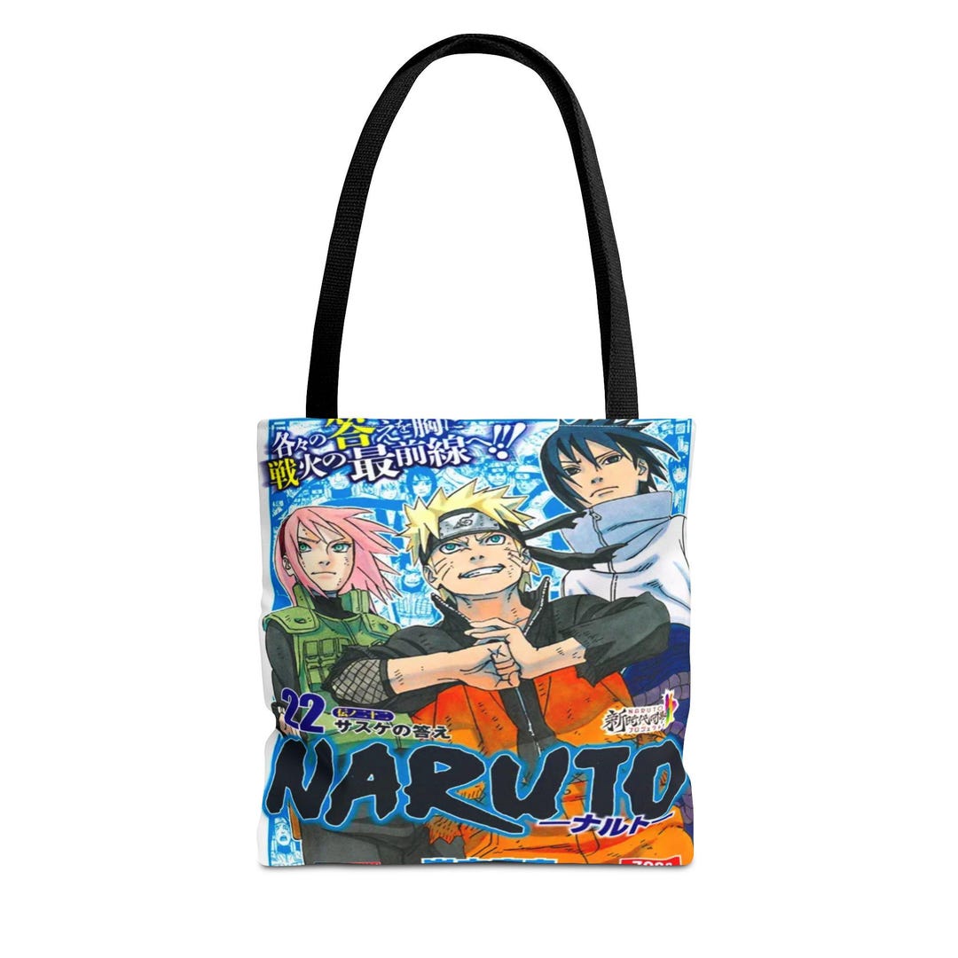 Naruto Team 7 Tote Bag – Anime Tote Bag, Naruto Merch, Naruto Sasuke ...