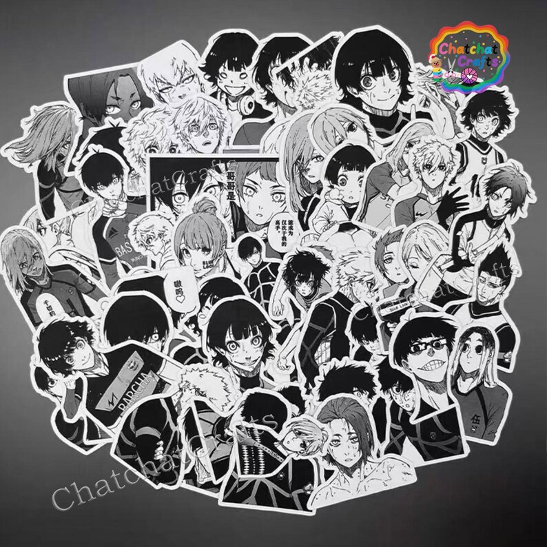 Blue Lock Stickers 70pcs! ANIME Manga Sticker,waterproof Anime Vinyl ...