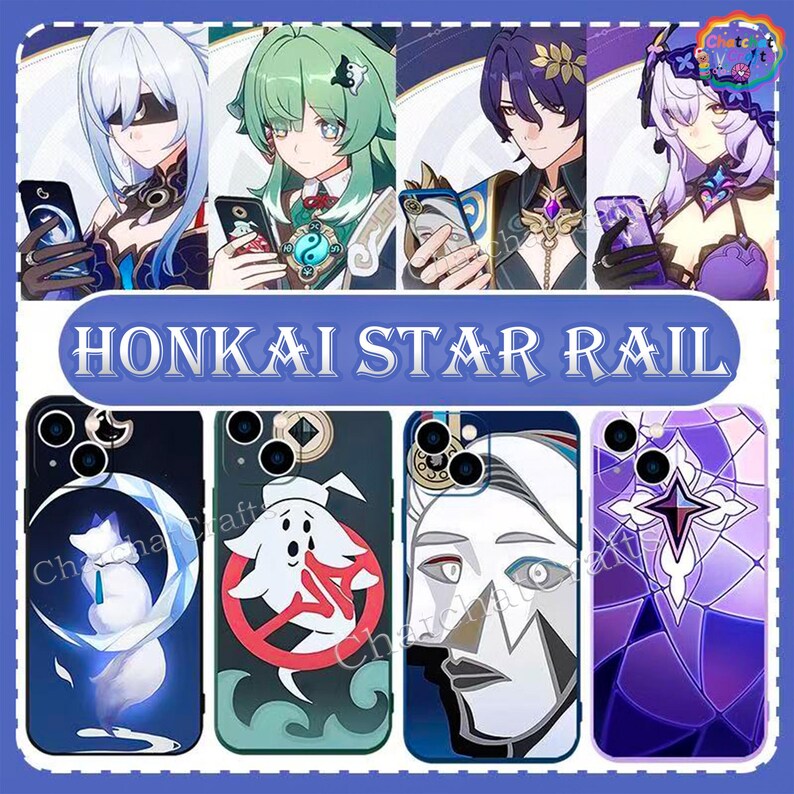 Honkai Star Rail Matte Mobile Phone Case, Phainon, Cipher, Castorice ...
