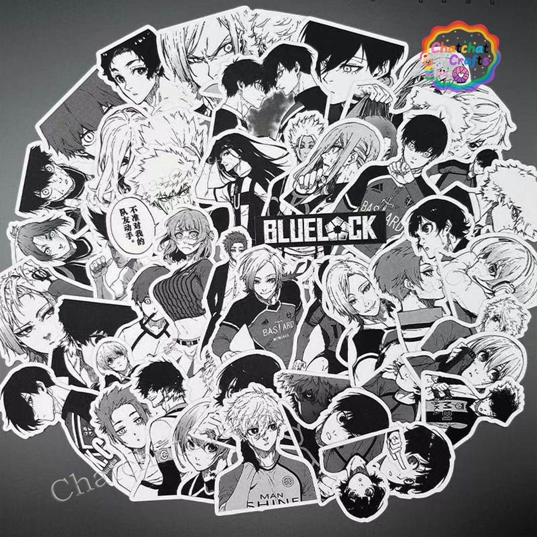 Blue Lock Stickers 70pcs! ANIME Manga Sticker,waterproof Anime Vinyl ...
