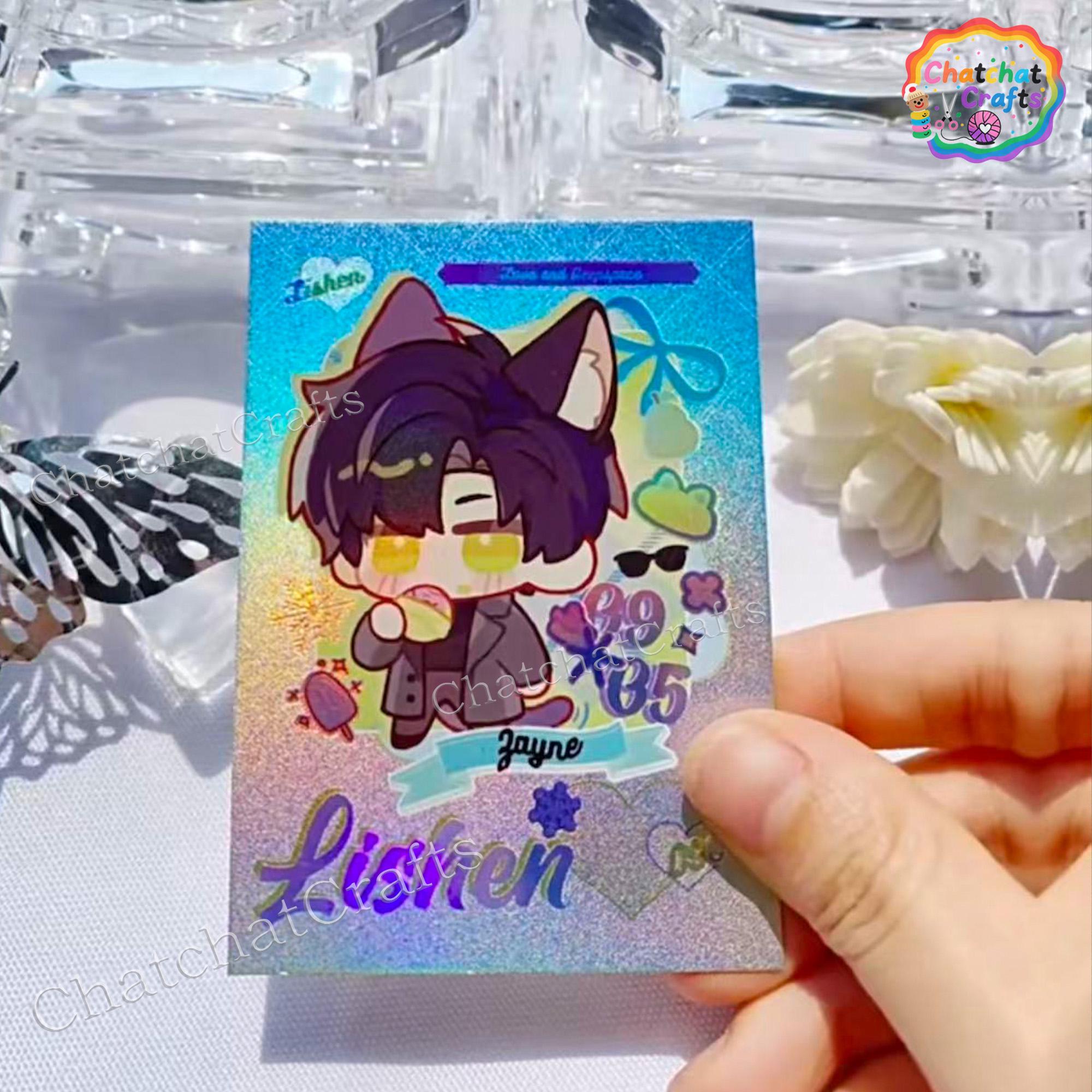 Love and Deepspace Foil Photocards,xavier Zayne Rafayel Sylus Caleb ...