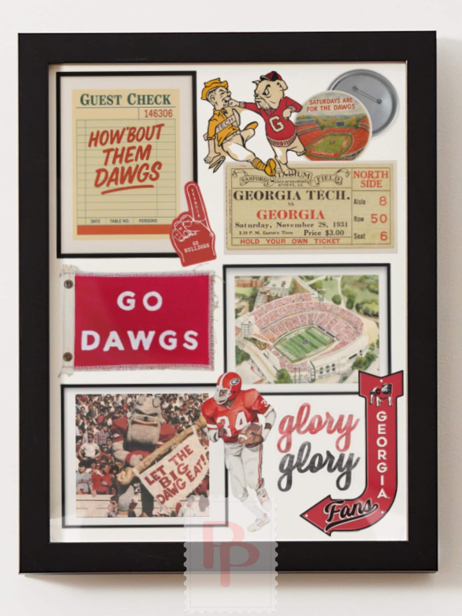 UGA Football Poster - Etsy