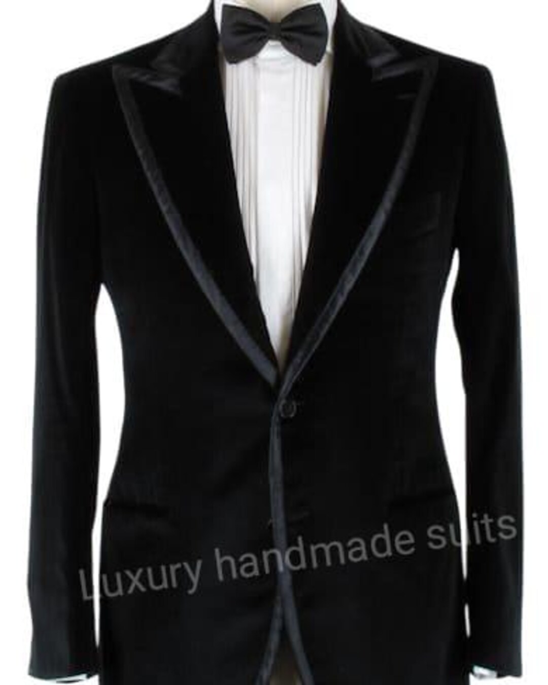 Slim Fit Velvet Blazer: Men's Formal Event Jacket - Etsy