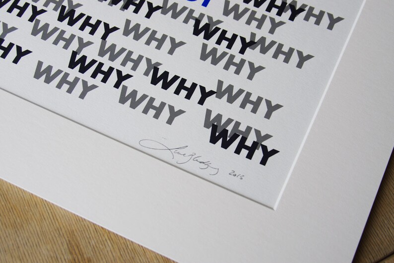 Why Not Handprinted Screenprinted - Etsy