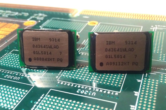 Rare IBM Chip Cufflinks | Etsy UK
