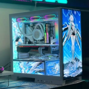 Custom ARGB GPU Backplate, PC Case Light Board, Anime Graphic Card ...