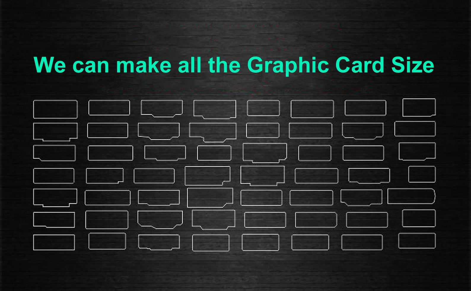 Custom ARGB Mirrored GPU Backplate, Gaming PC Light Board Decoration - Etsy