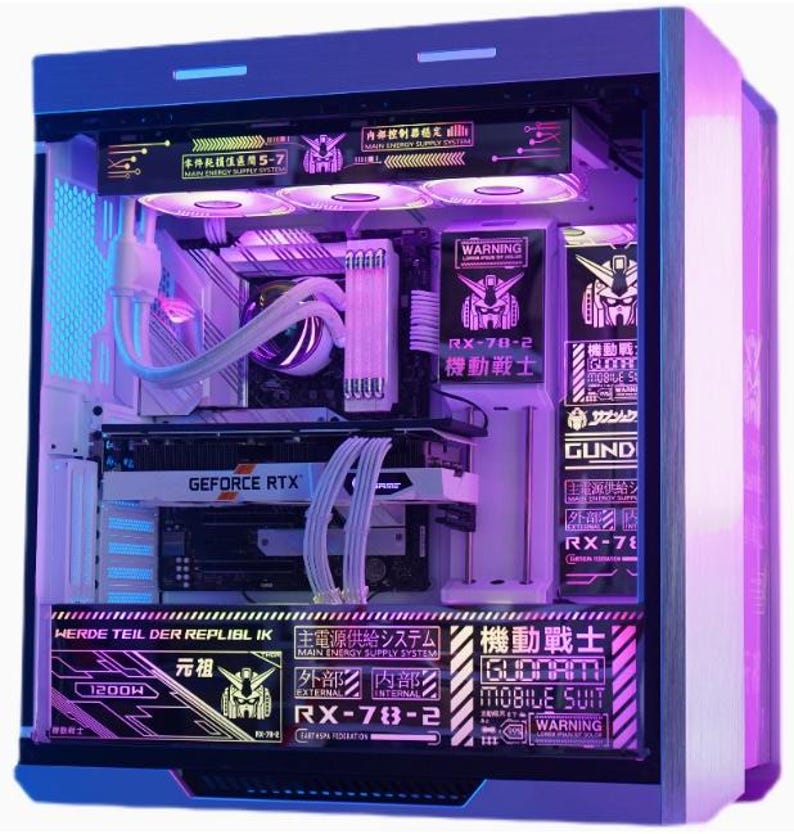 Custom Picture ARGB Mirrored Board Gaming PC Case, Mirrored Gpu ...
