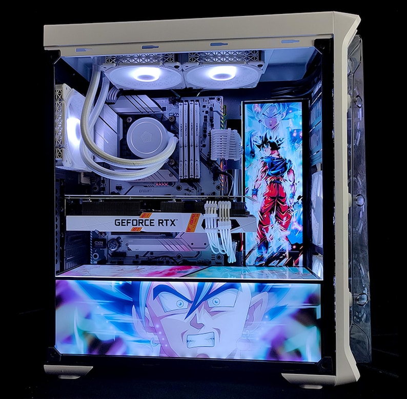 Custom ARGB GPU Backplate, PC Case Light Board, Anime Graphic Card ...
